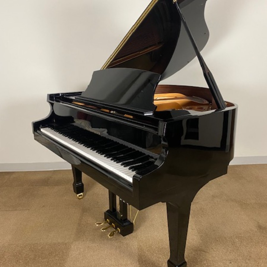 Perzina GP-160 Ebony Polish Grand | Farley's House of Pianos | Madison, WI