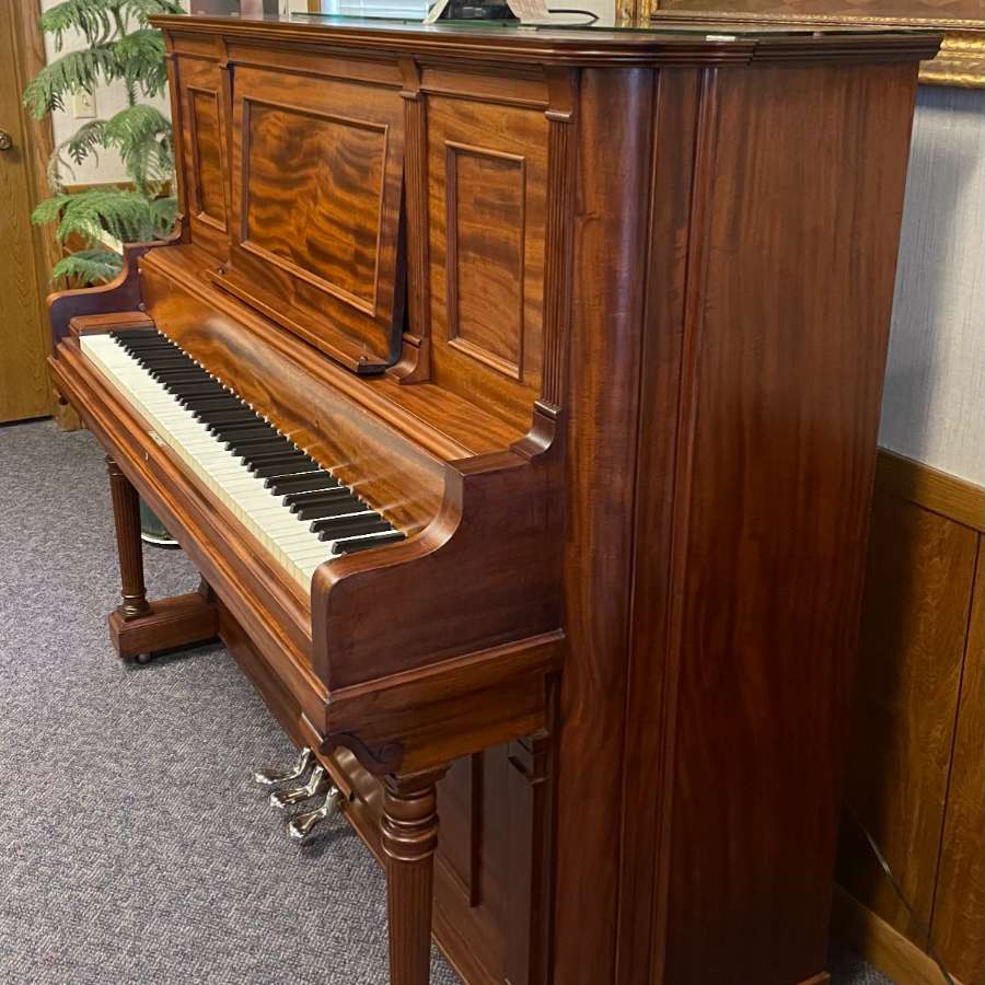 Chickering 1901 Model 67BB Cherry Satin Studio